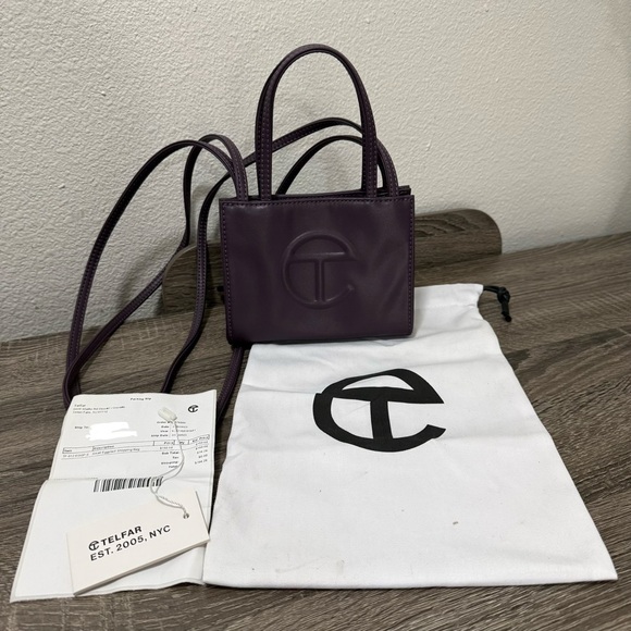 Telfar | Bags | Telfar Eggplant Small Shopping Bag | Poshmark